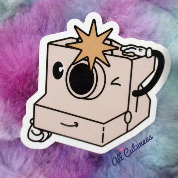 Design | Instant Camera Sticker | Poshmark